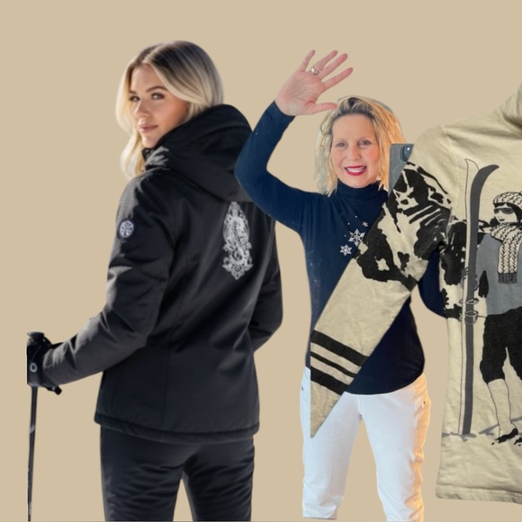 Bogner | Jackets & Coats | Bogner Black Ski Jacket With Embroidery ...